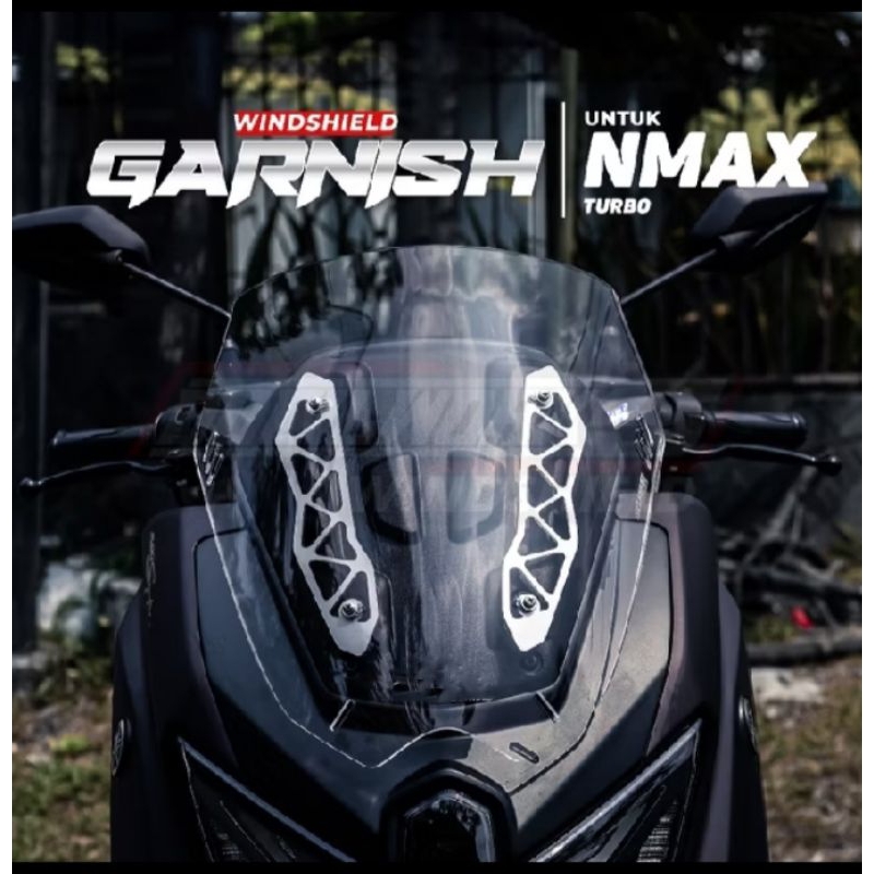 Newest, GARNISH/WINDSHIELD NMAX NEO 2024 TURBO/NEW, GARNISH NMAX TURBO ...