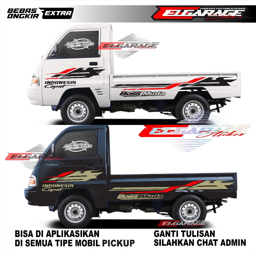 Pickup Car sticker t120ss cutting Car Side body sticker pickup sticker ...