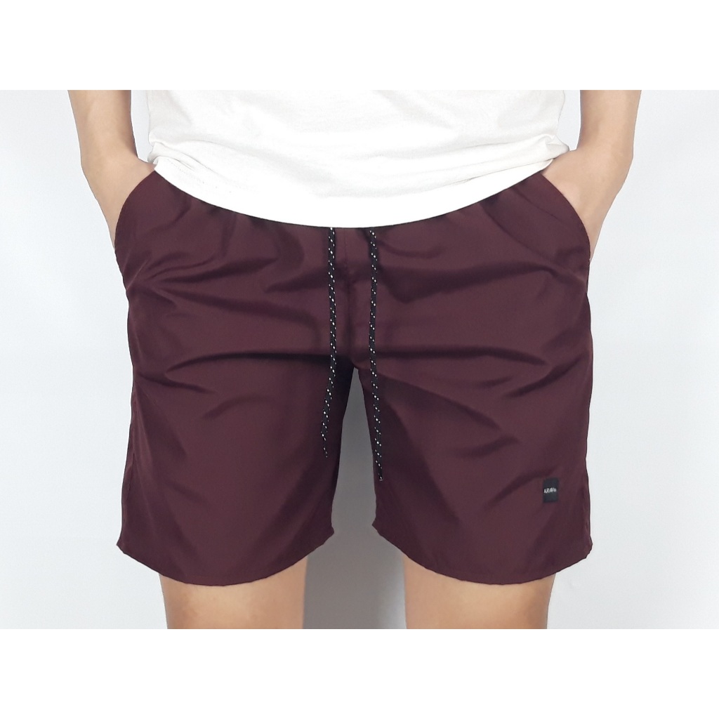 Maroon Shorts | Shopee Malaysia