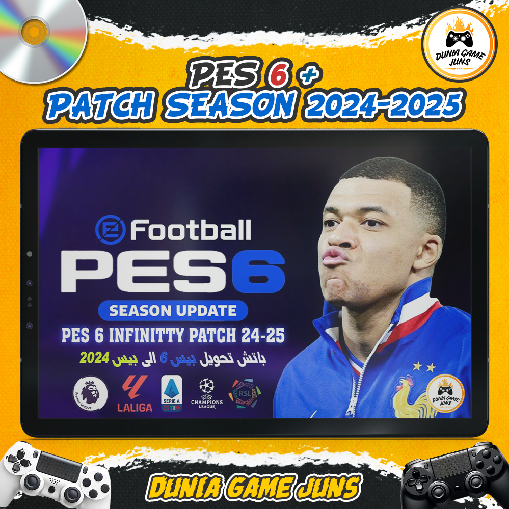 Pes 6 Patch Infinitty 2024/2025 | Pro Evolution Soccer 6 | Cd/dvd | Pc ...