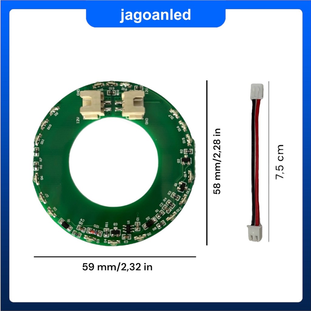 Led Sensor Light Emitting Module Touch Sensing Water Table RGB | Shopee ...