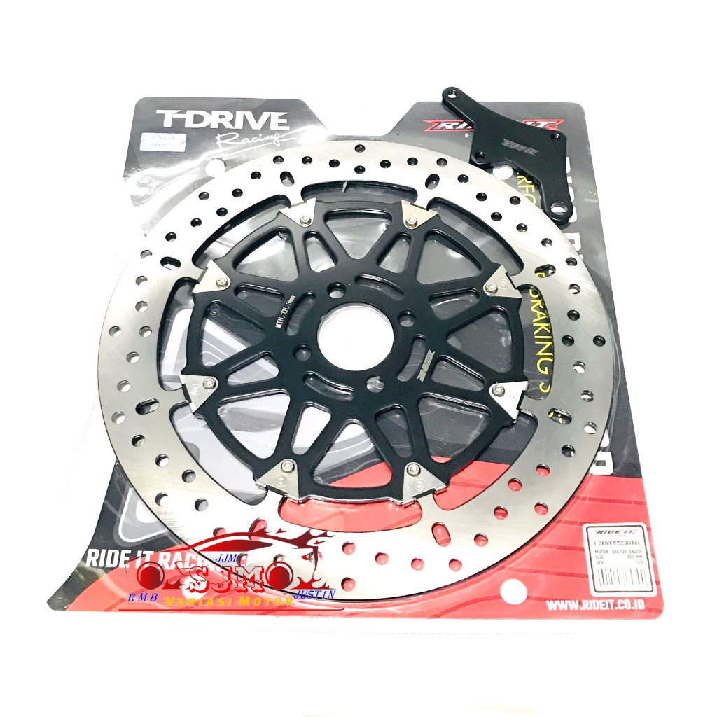 Wide disc 300mm smash shogun 125 disc brake front 300mm suzuki duck ...