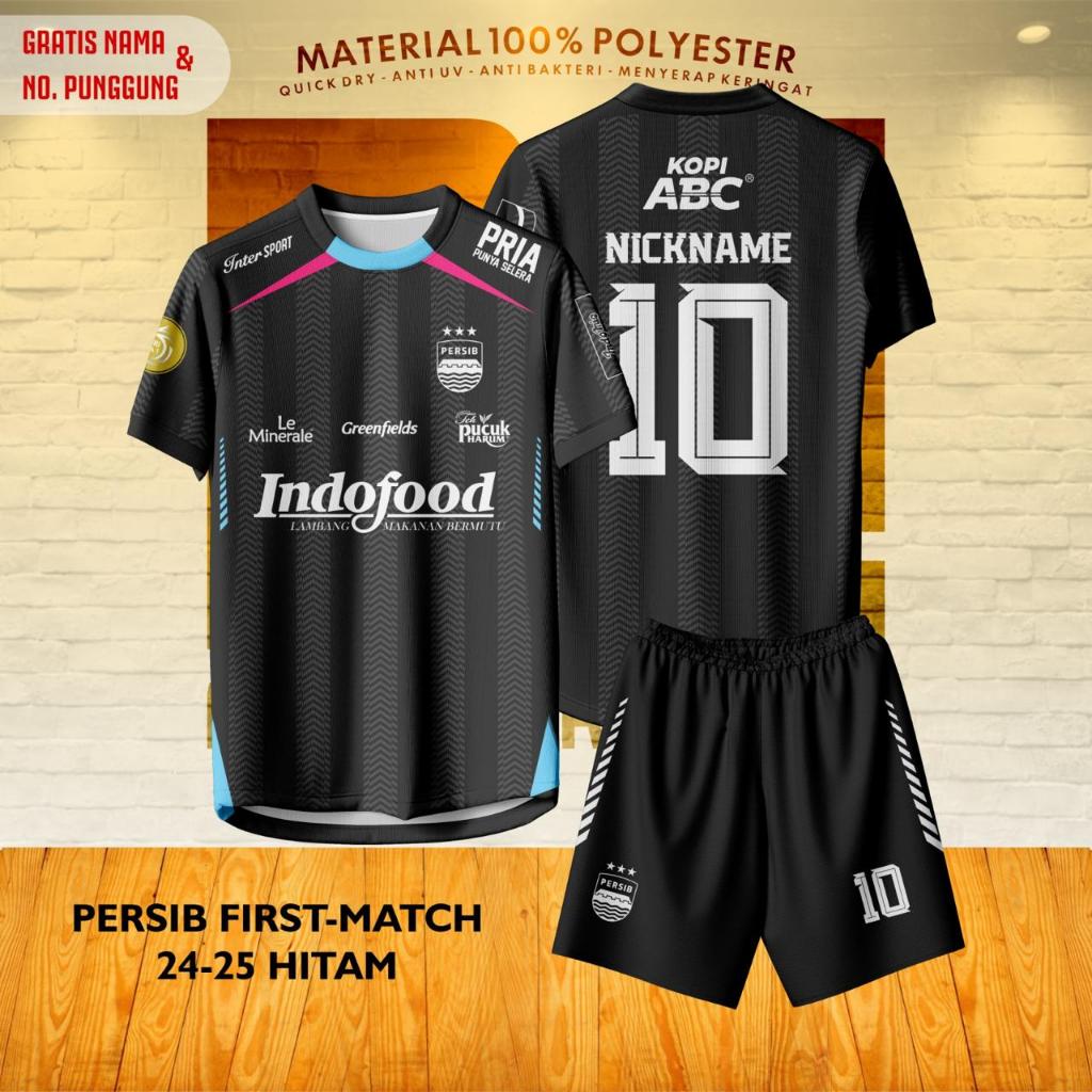 Persib First Match Special Liga 2024/2025 Supporters Top Shirt Jersey ...