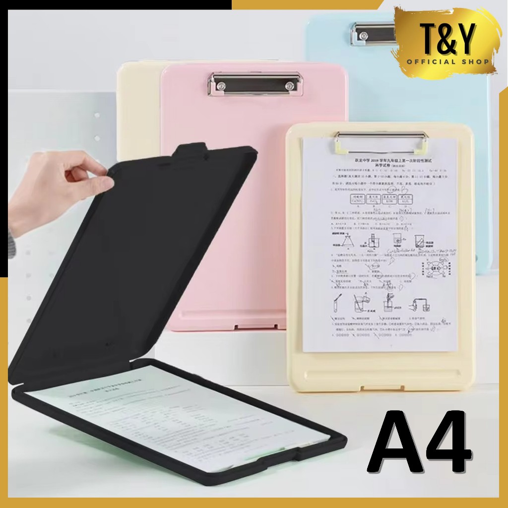 T&y 2 in 1 Road Board Exam Board Clipboard Storage Clipboard 2 in 1 ...