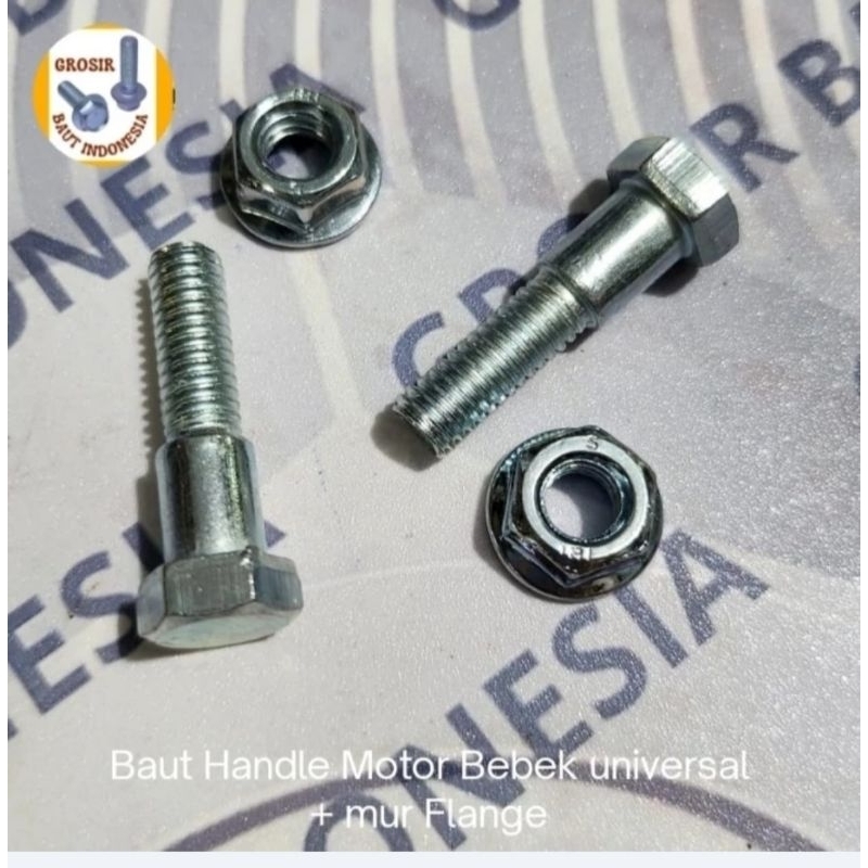 Handle Bolt+universal Duck Motorcycle Nut (10pcs Package) | Shopee Malaysia