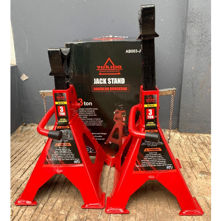 Original!!! Jack Stand 3 Ton Double Lock Jack Holder 3 Ton Car Jack ...