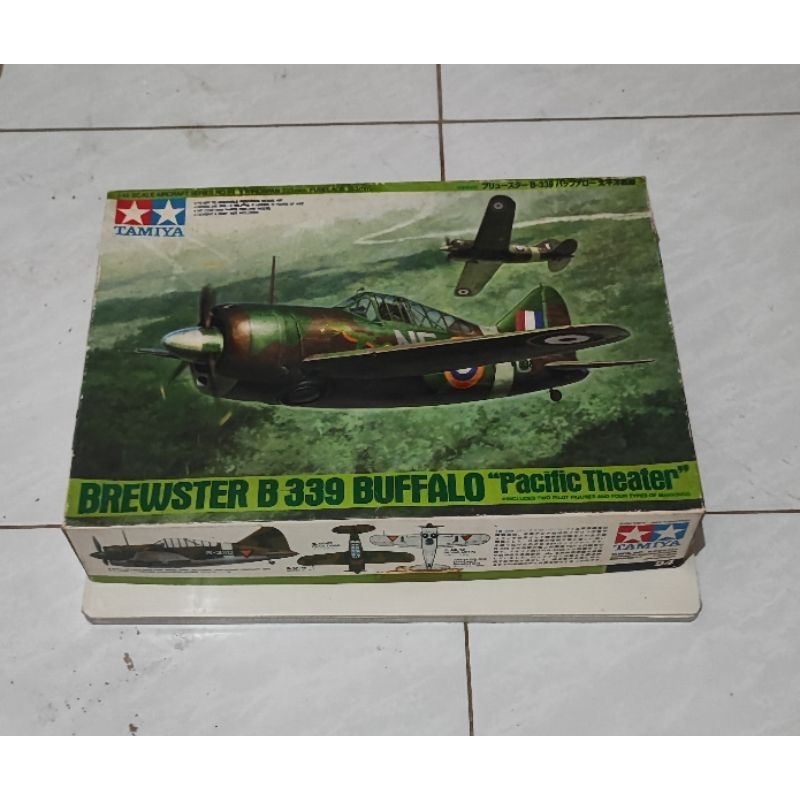 Mokit Tamiya 1/48 Brewster B339 Buffalo "Pacific Theater" | Shopee Malaysia