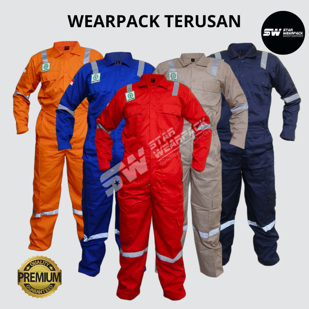 Coverall Overalls Wearpack Project Work Uniform - Star Wearpack ...