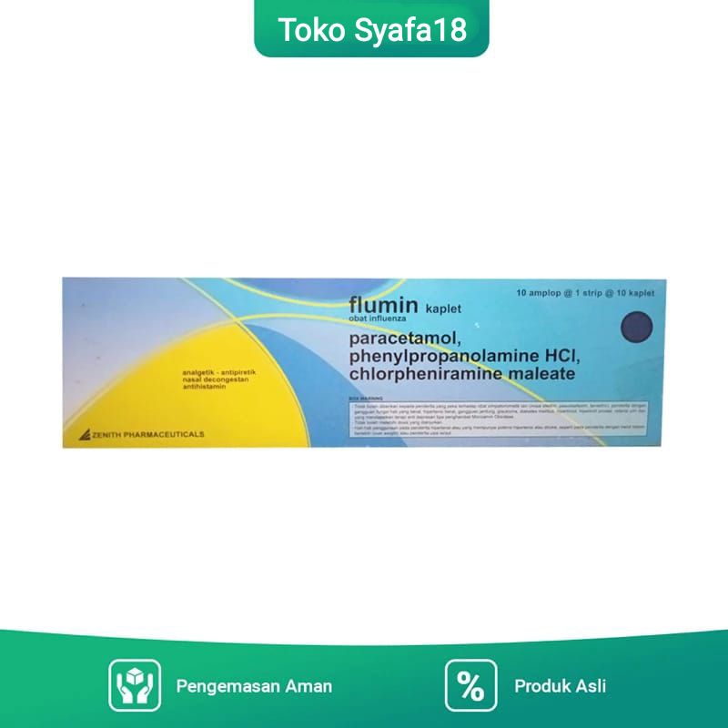 Flumin caplets per box | Shopee Malaysia