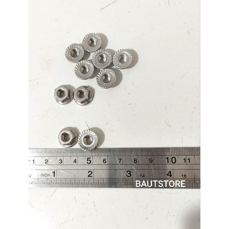 Cap Nuts / Fleng Nuts 5mm/8 Stainless Key 8 Nuts (Price per 5pcs ...