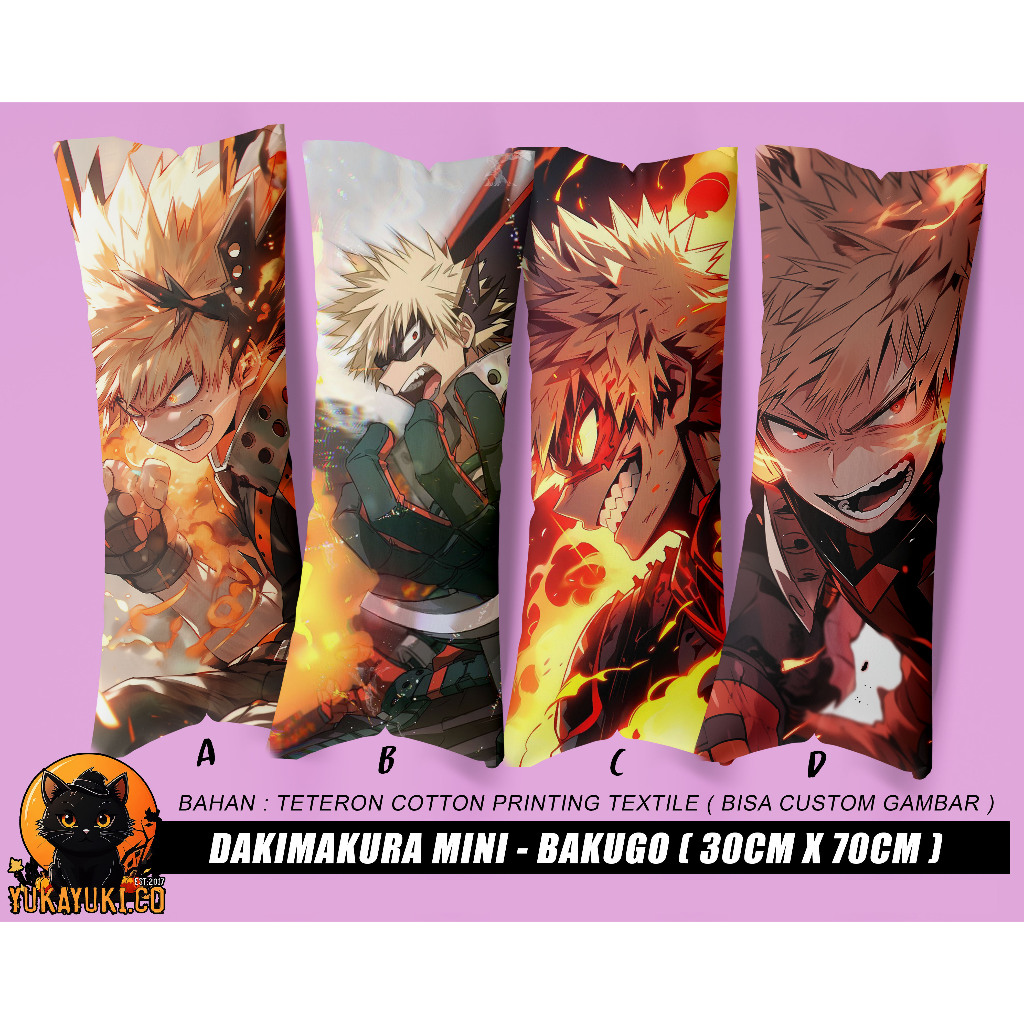 Dakimakura Bakugo Pillow (My Hero Academia) | Shopee Malaysia