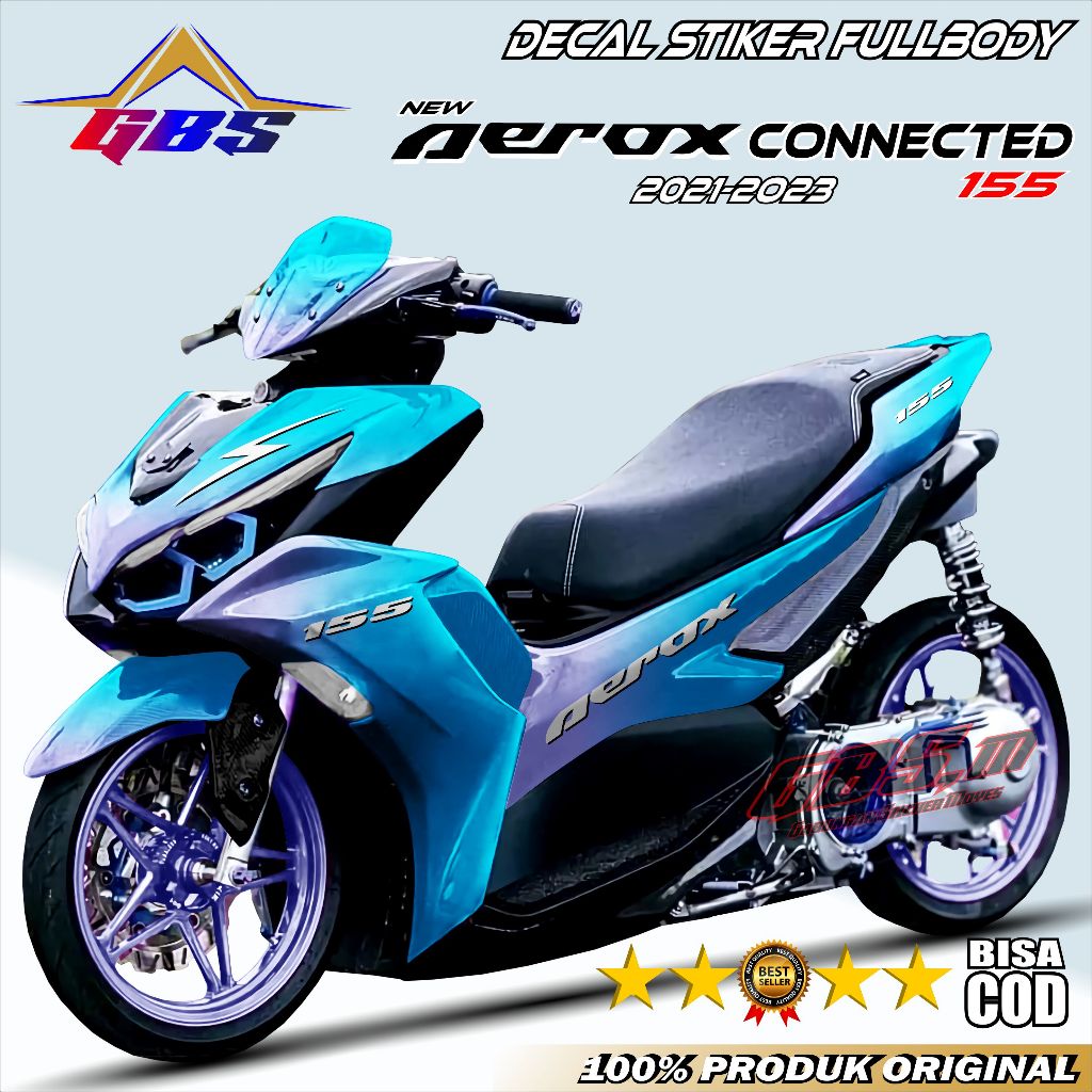 Aerox New 155 Connected Fullbody Decal All New Aerox 155 Connected ...