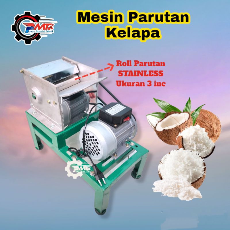 MESIN Large Turmeric Coconut Grater Machine - Electric Coconut Grater ...