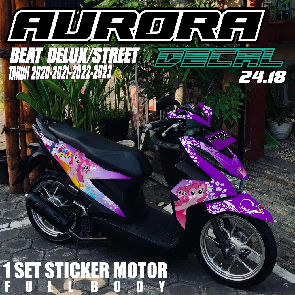 Decal STICKER DECAL BEAT DELUXE BEAT STREET 2020-2021-2022-2023 FULL ...