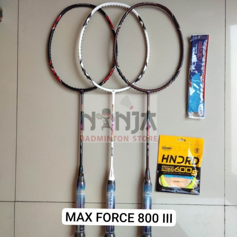 Powermax MAX FORCE 800 III BADMINTON Racket ORIGINAL | Shopee Malaysia