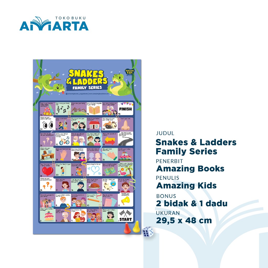 Educational Snakes and Ladders - Snakes and Ladders Family Series ...