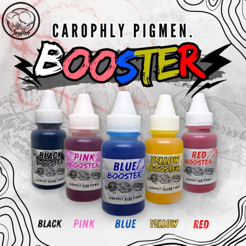 Carophyl Drops Fish Coloring Drops 30ml red blue yellow pink black ...
