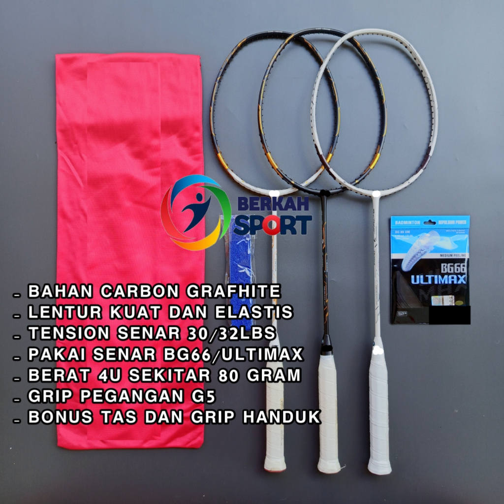 Tectonic 7 BADMINTON Racket Free Bag And GRIP | Shopee Malaysia