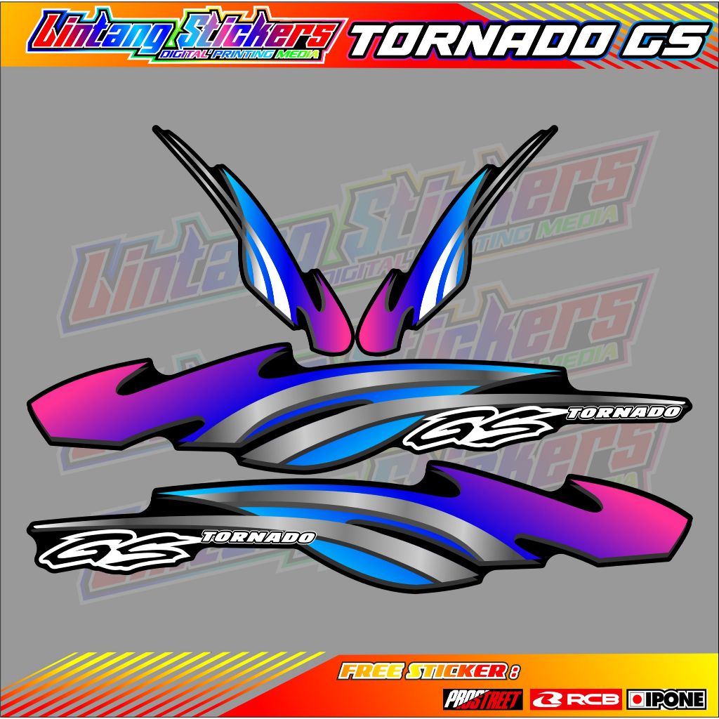 STRIPING VARIATIONS FOR SUZUKI TORNADO GS / STICKER LIST FOR SUZUKI ...