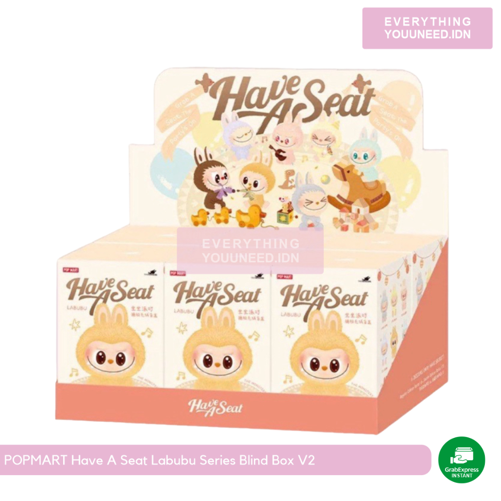 Popmart Have A Seat Labubu Series Blind Box V2 Original | Shopee Malaysia