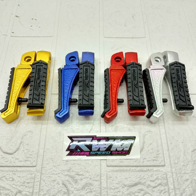 FOOTSTEP BOSTEP UNIVERSAL CNC ALUMUNIUM REAR FOOTSTEP | Shopee Malaysia