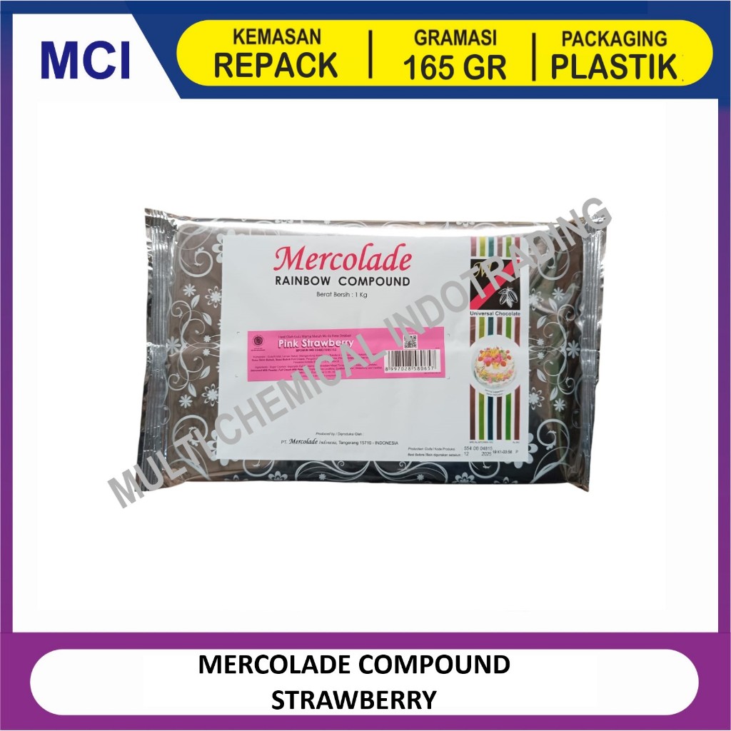 Mercolade RAINBOW COMPOUND STRAWBERRY / STRAWBERRY COMPOUND CHOCOLATE ...