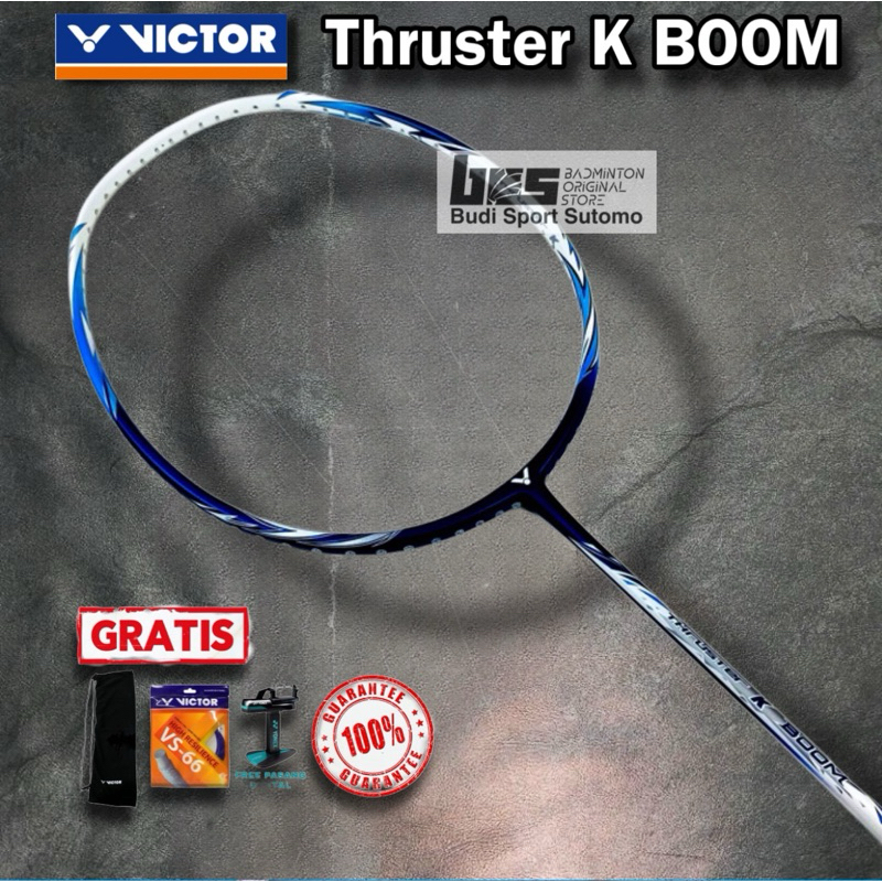 Original VICTOR THRUSTER K-Boom TK K Boom Badminton Racket | Shopee ...