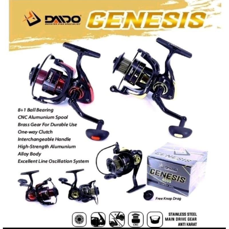 Daido Genesis 3000 fishing reel | Shopee Malaysia