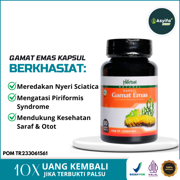 Gamat Emas - Buttocks Pain Medicine Flows To The Feet, Sciatica ...