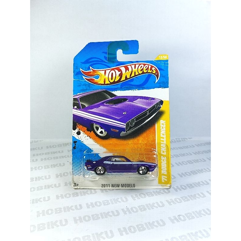 Hot Wheels Blue Card 71 Dodge Chalellenger - Deed (Limited Edition ...