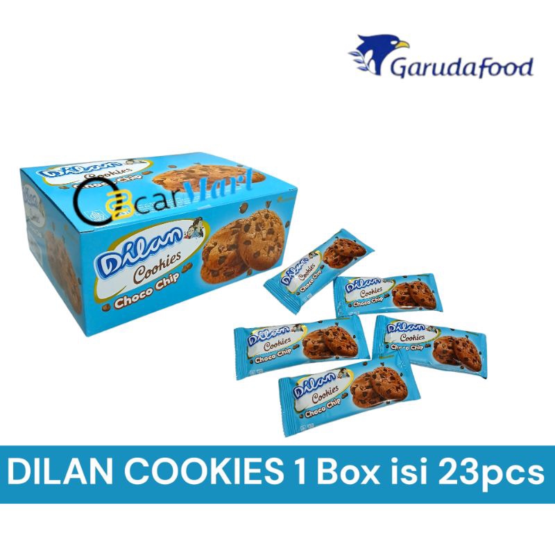 Dilan COOKIES CHOCO CHIPS Biscuit 1 Box Contains 23 pcs | Shopee Malaysia
