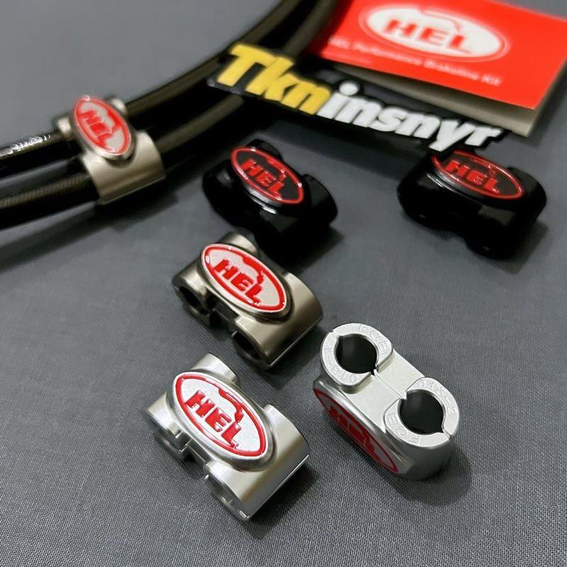 Hel Cable Clamp Separator / Universal CNC Brake Hose Padlock | Shopee ...