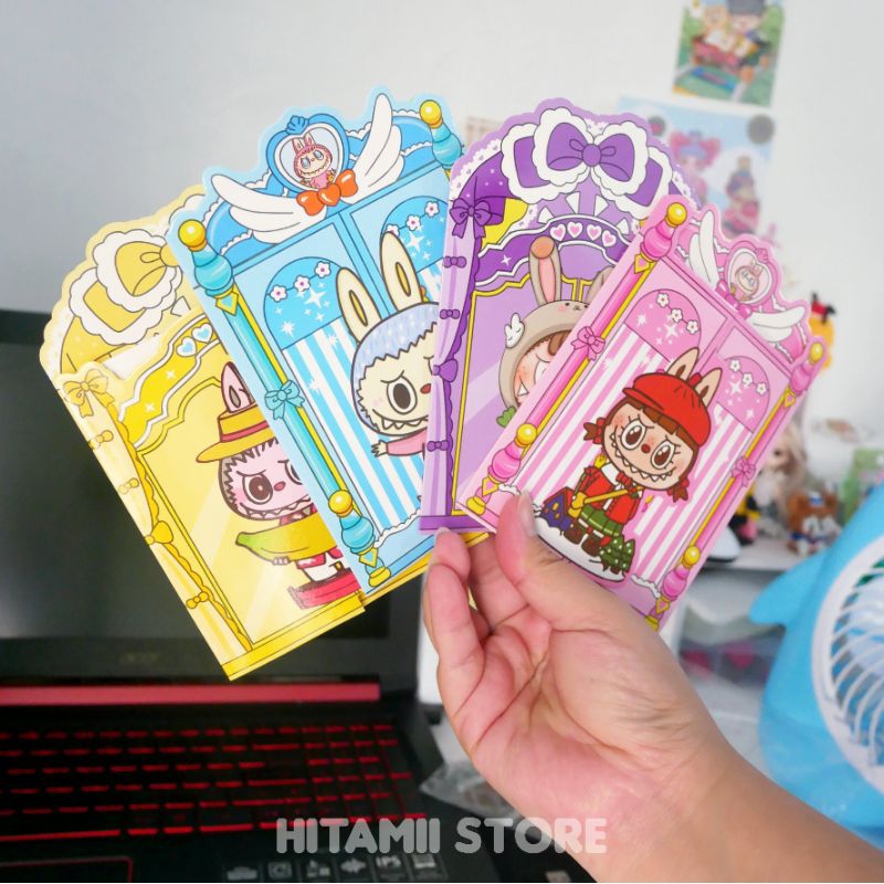 [Blacki Store] Latest Labubu Busy Book - Labubu Wardrobe - Dress Up ...