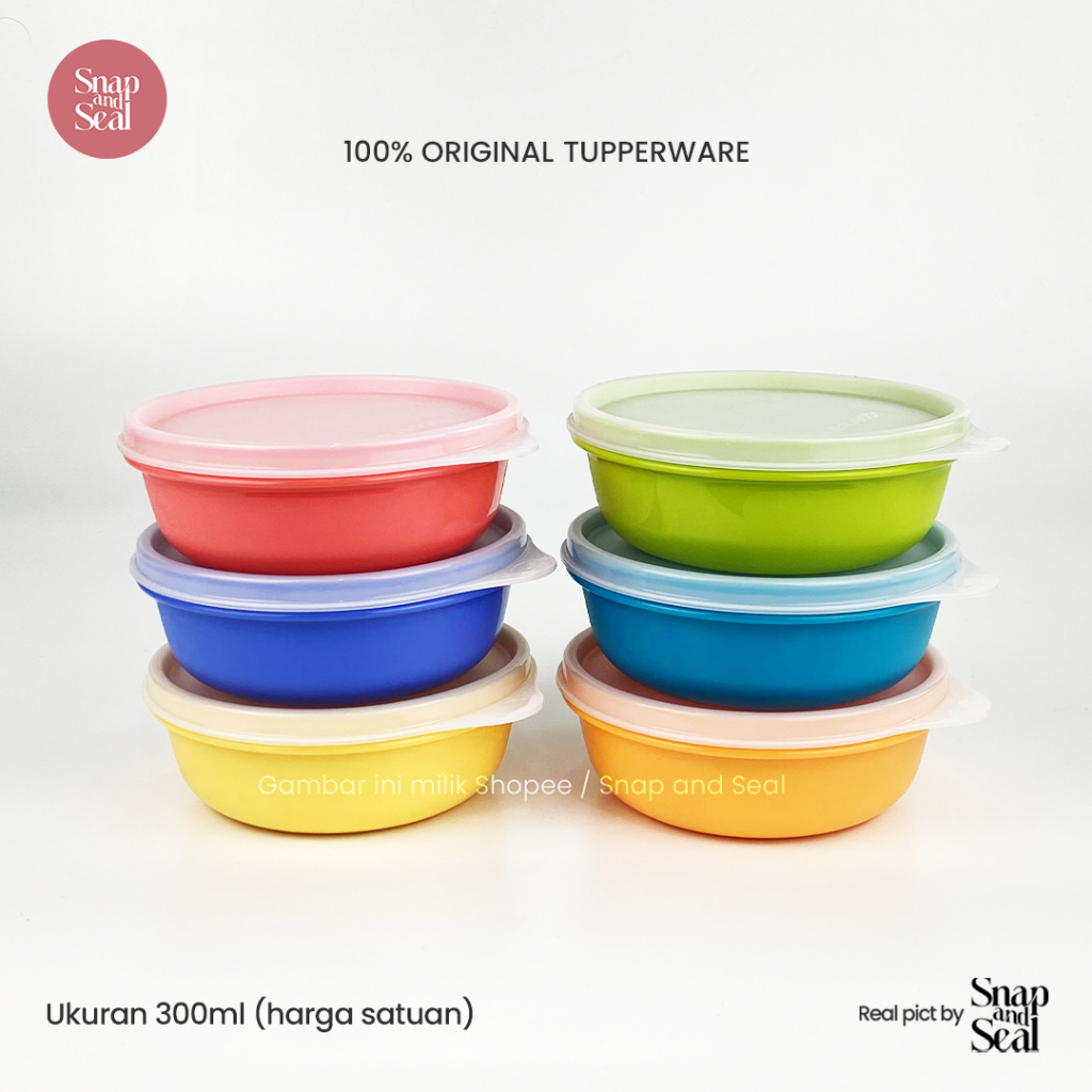 Tupperware JUNIOR MODULAR BOWL 300ml | Shopee Malaysia