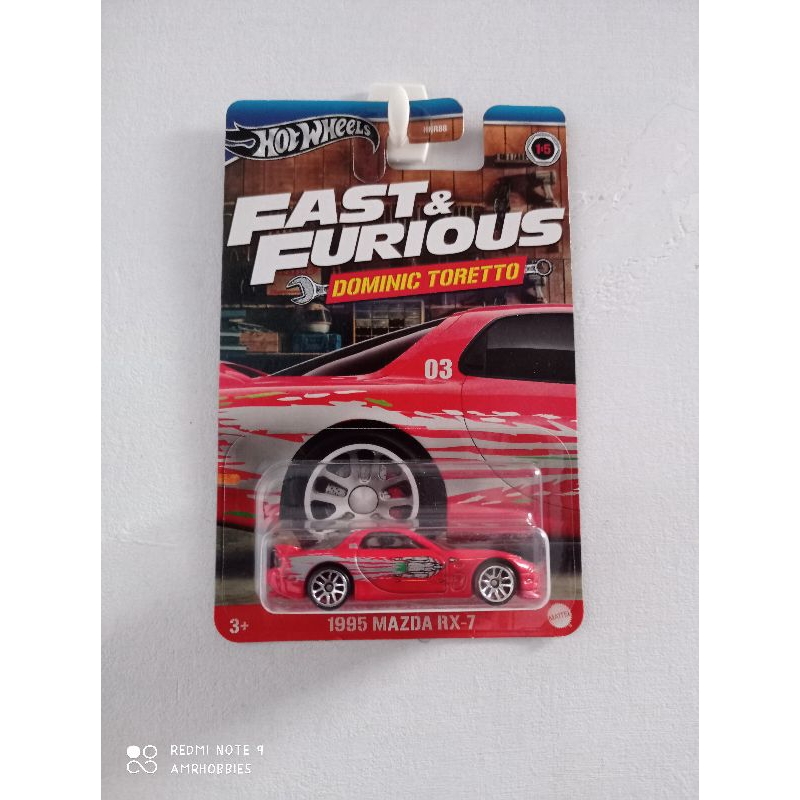Hot Wheels fast and furry dominic toretto mazda rx7 | Shopee Malaysia