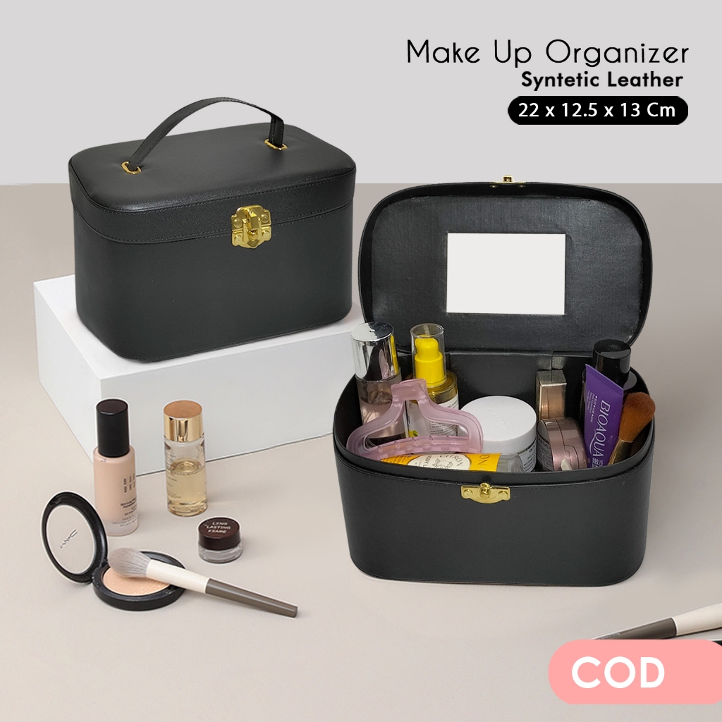 Beauty jewelry box, travel make up box, organizer, small cosmetic bag ...