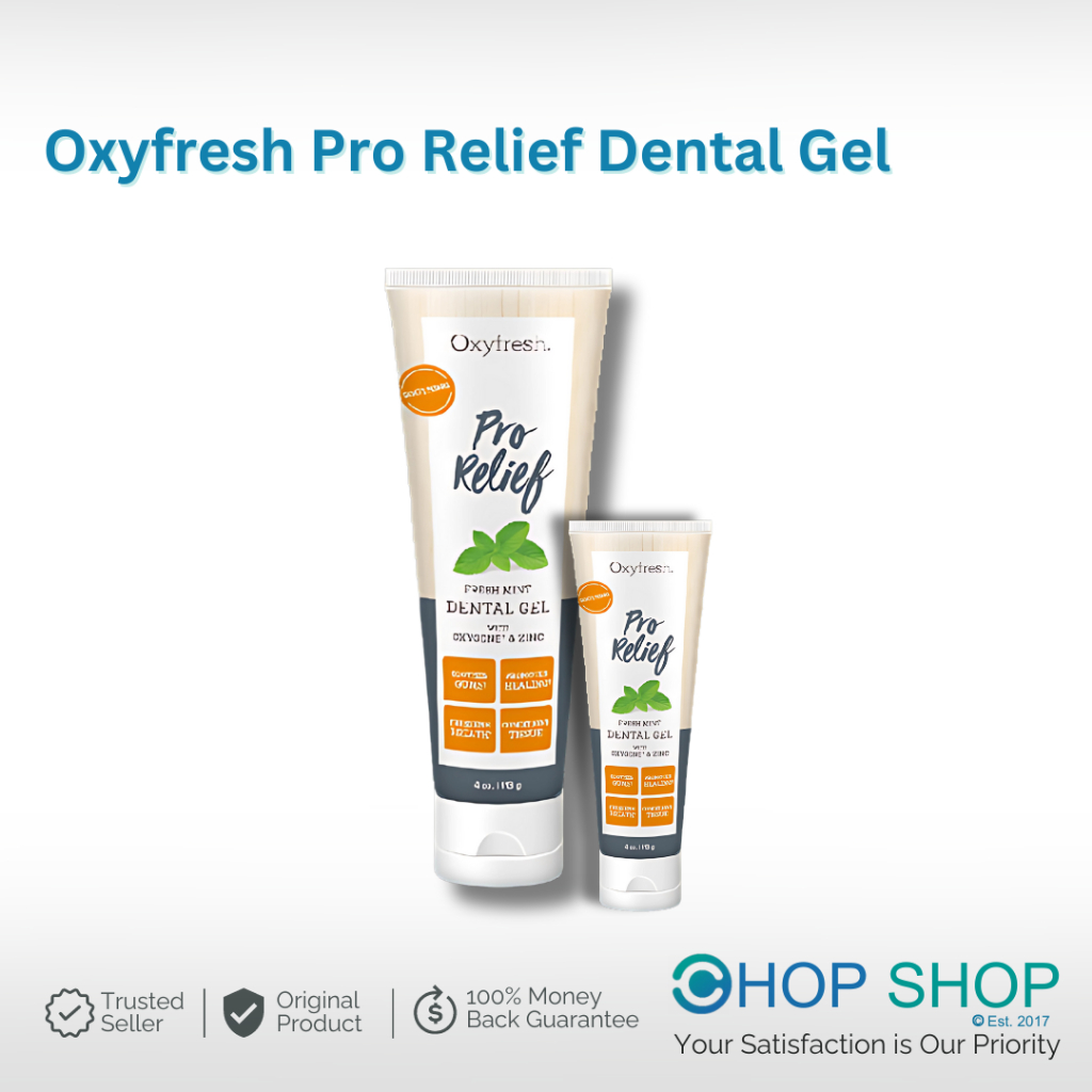 Original Dental Gel Oxyfresh Pro Relief Fresh Mint | Shopee Malaysia