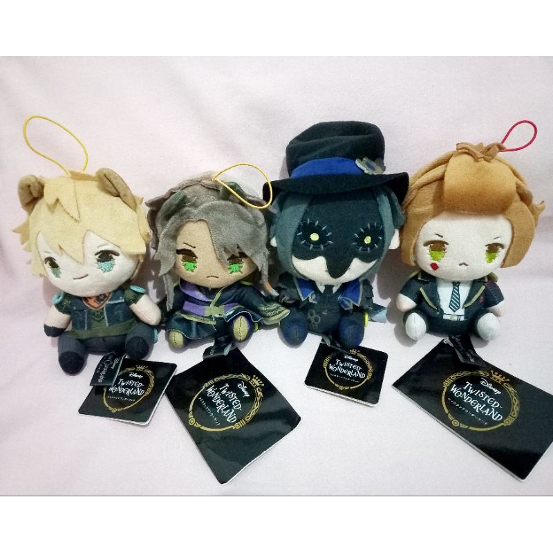 Twisted Wonderland Nuigurumi Handmade Stitch Style Plush - Crewel Ace Jade Trey Ruggie | Shopee ...