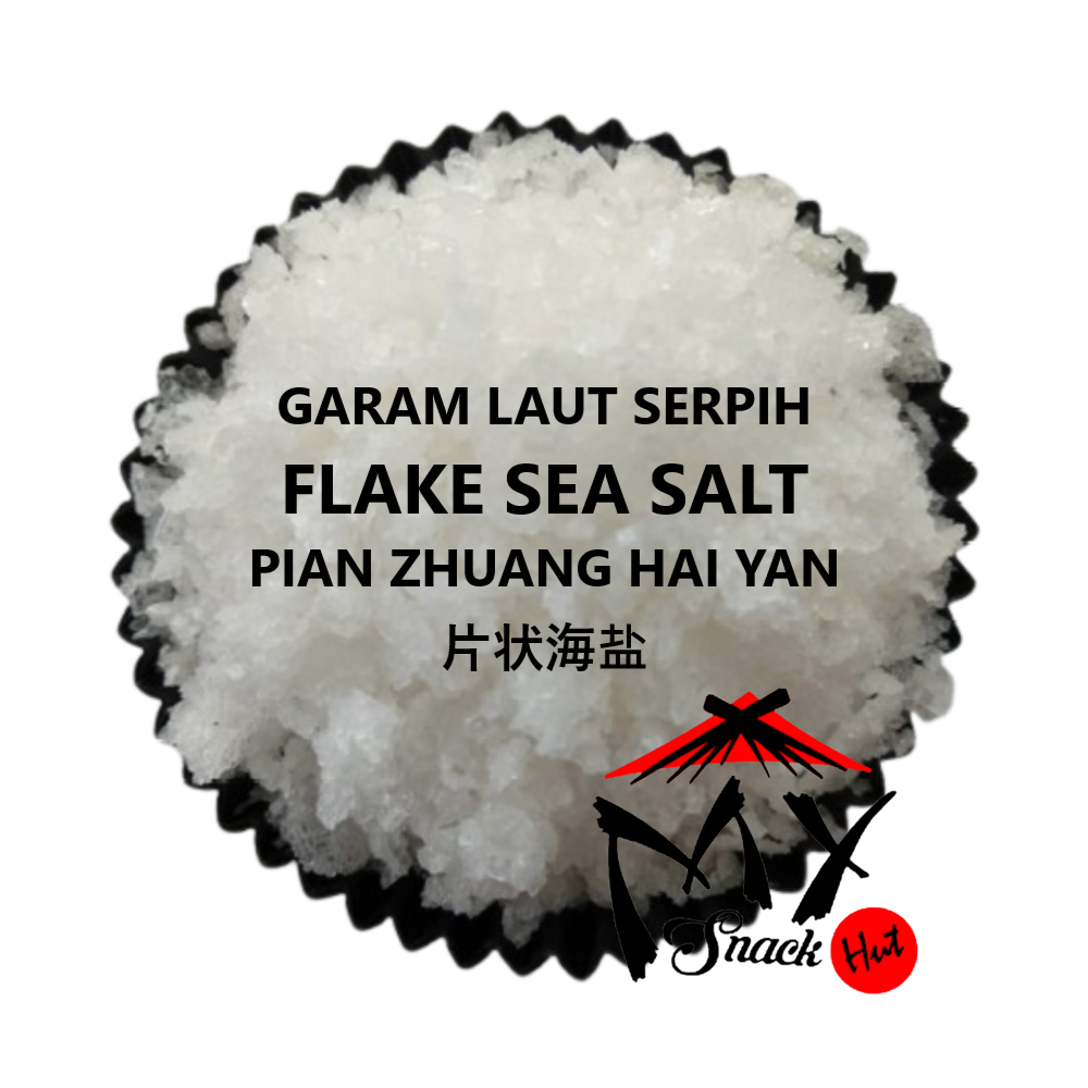 Flakes SEA SALT 50GR SEA SALT FLAKES FLAKE SHAPE Thin FLAKY Chips ...