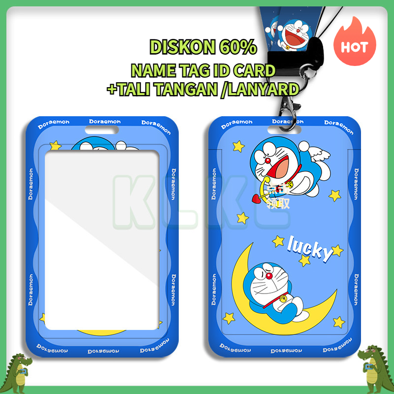 Klkl Card Necklace Lanyard Bca Card Holder 2 Sides Id Card Holder ...