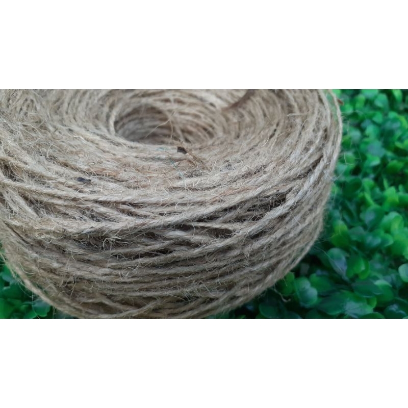 Hemp jute rope 2ply/2mm 100meter - Versatile paperbag juter jute rope ...