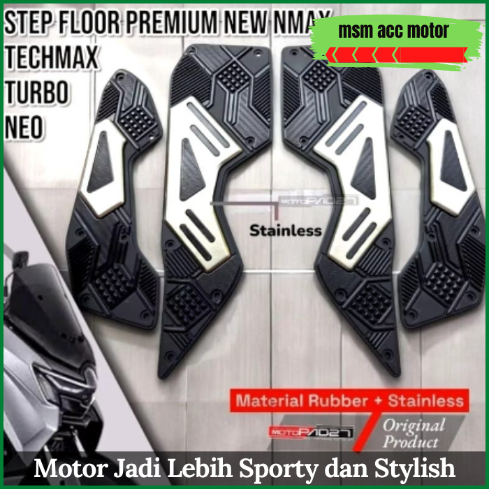 Nmax TURBO NEO S NEO TECHMAX 2024 2025 Motorcycle Carpet Rubber ...
