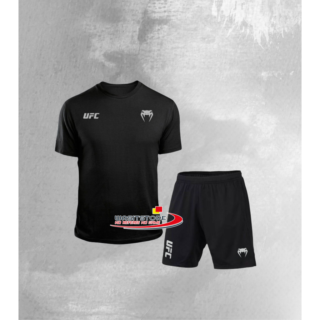 Ufc VNUM DRYFIT Men's Sports Suit (Shirt And Pants) | Shopee Malaysia
