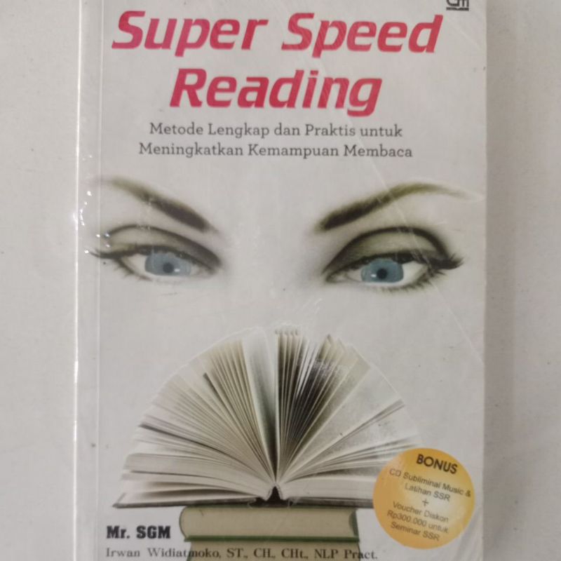 Original Used Book Super Speed Reading by Mr SGM | Shopee Malaysia