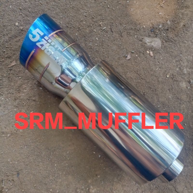 Car Exhaust 5 Zigen Full Stainless Brio Jazz Agya Ayla Calya Avanza ...