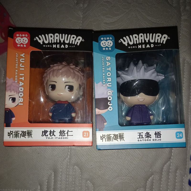 Yura YURA HEAD JUJUTSU KAISEN GOJO SATORU & YUJI ITADORI | Shopee Malaysia
