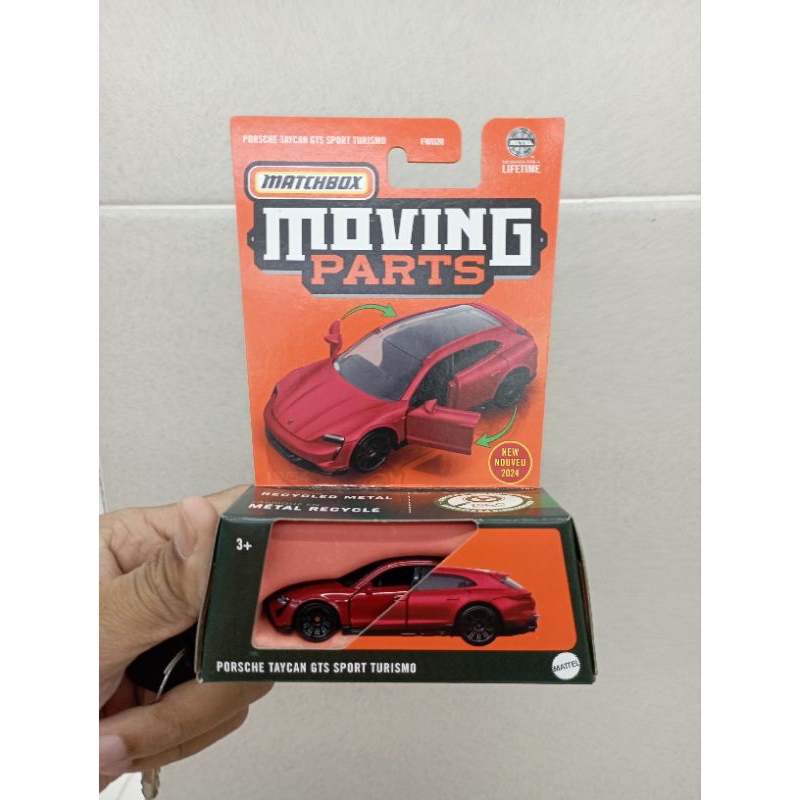 Matchbox Moving Parts Porsche Taycan GTS turismo | Shopee Malaysia