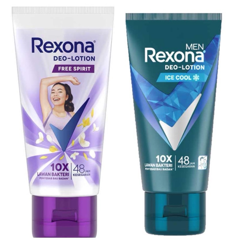 Rexona Deo lotions Available For Men And Women 45 gr tube Packaging ...