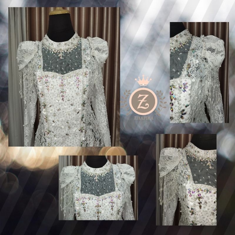 SHOULDER CUP SHOULDER ACCESSORIES / KEBAYA SHOULDER DECORATIONS BRIDAL ...