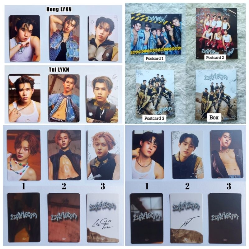 [OFFICIAL PC] Charm Memories Photo Set LYKN x Jong Pond/ Jong Archen ...